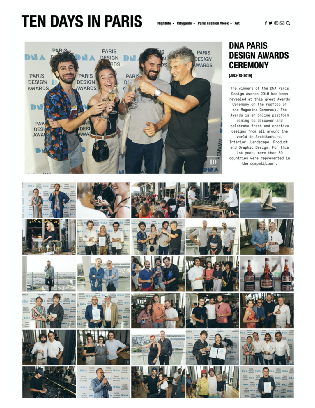 Press - DNA Paris Design Awards